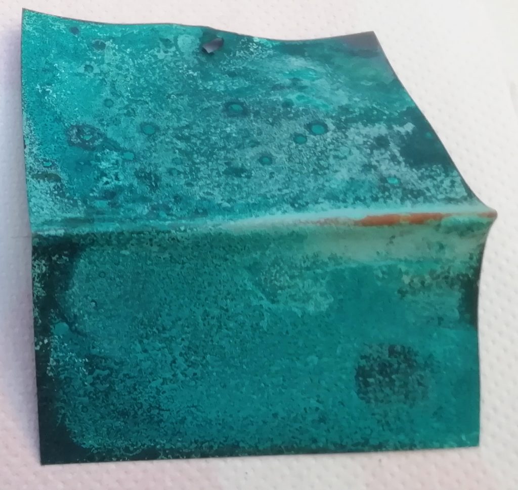Archeologia sperimentale: il VERDIGRIS o VERDERAME – Il Capochiave